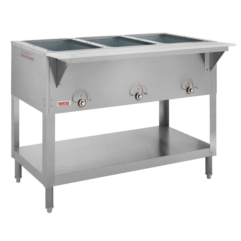 Kratos 28W-110 NSF Commercial 120V Electric Steam Table/Hot Food Table ...