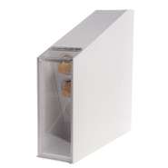 Dispense-Rite 3-Compartment White Polystyrene Ice Cream Cone Dispenser ...
