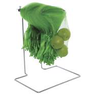 2 lb Wicketed Green Soft Net Bags - 15"L x 12"W