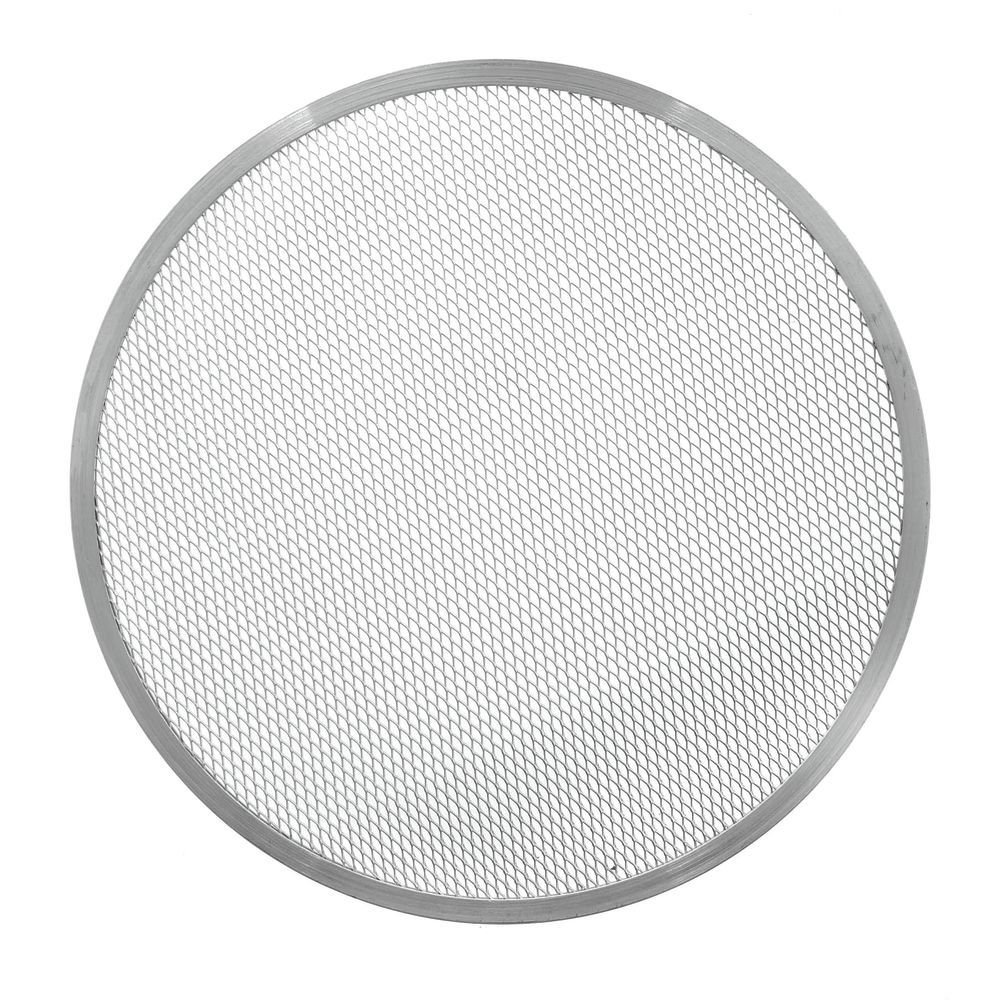 HUBERT® Aluminum Seamless Rim Pizza Screen - 16"Dia