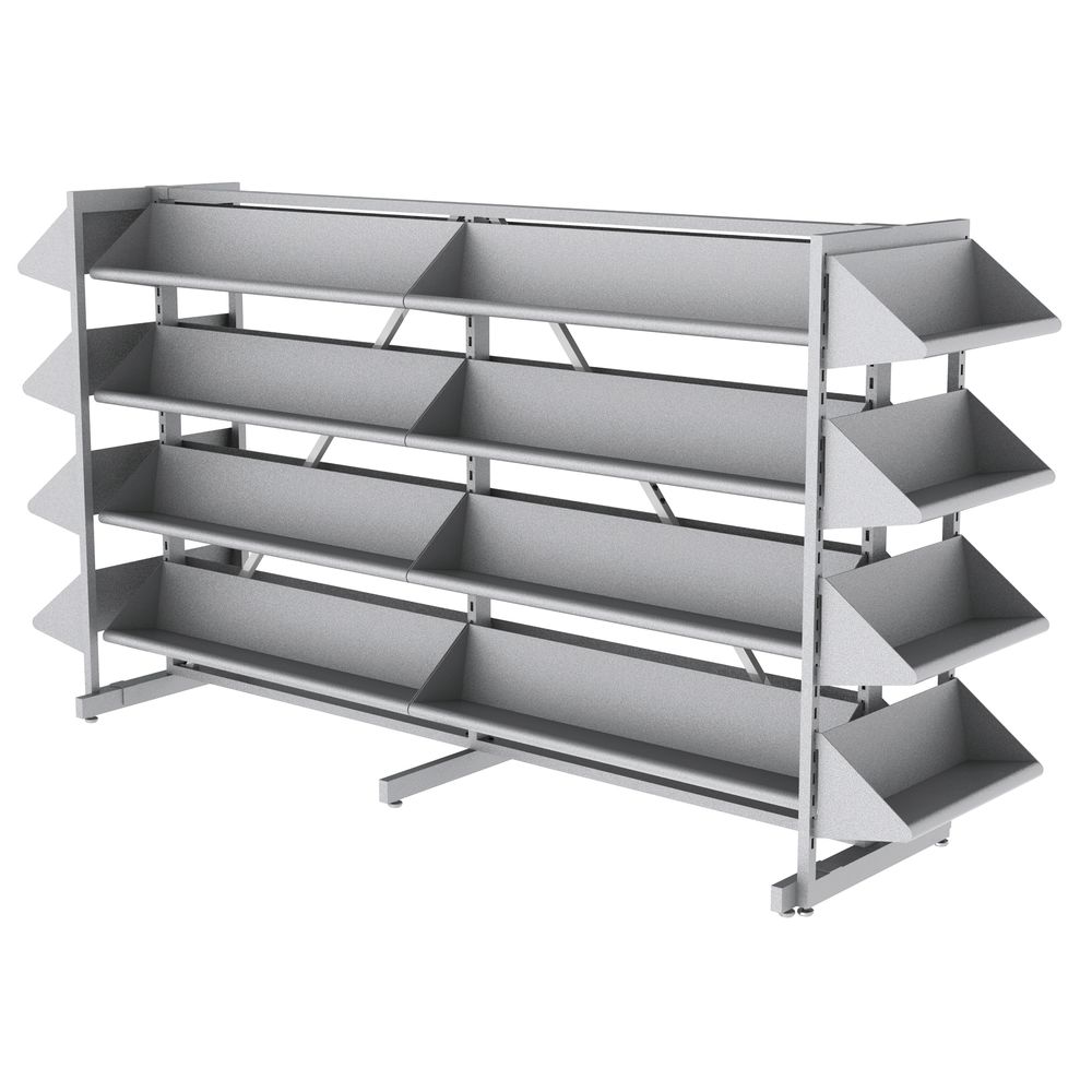 Burnside Collection Book Shelf - 24"W x 3"D x 9 1/4"H