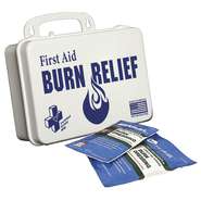 Burn Relief First Aid Kit - 10"L x 7"W x 3"H