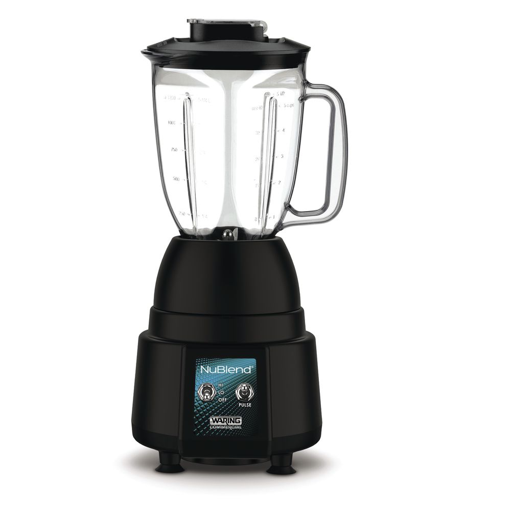 Waring Commercial NuBlend® Bar Blender, 44 Oz. - 7 4/5"L x 7 4/5"W x 13 ...