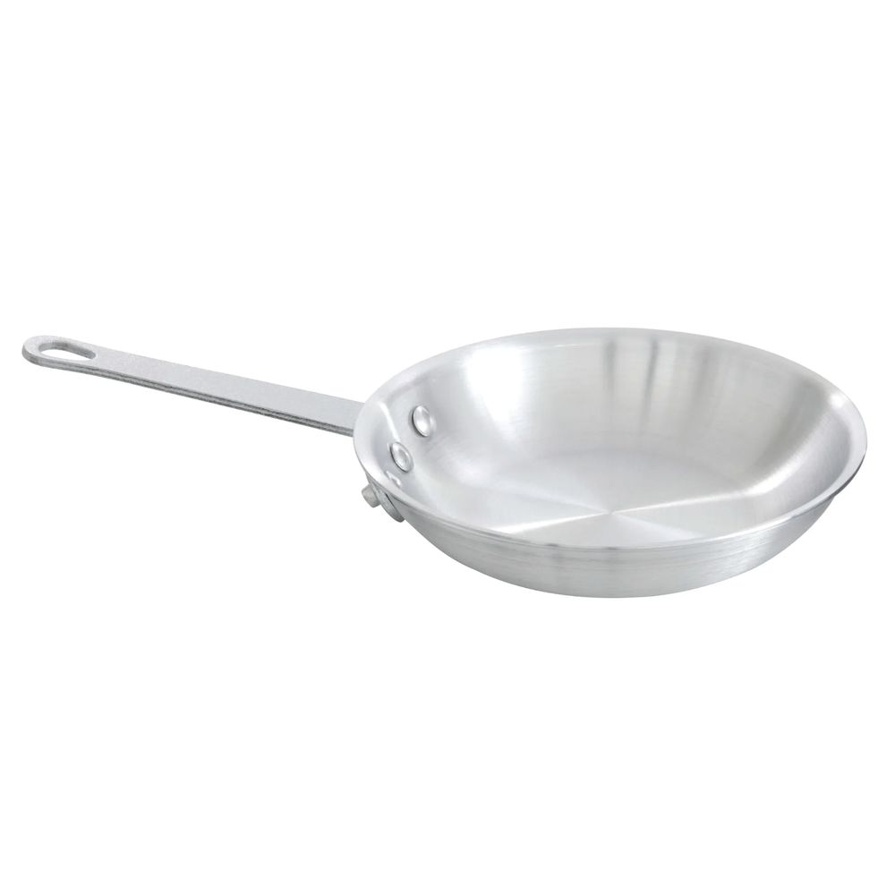 Central Exclusive 8" Aluminum Fry Pan with Natural Finish