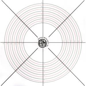 HUBERT® Aluminum Seamless Rim Pizza Screen - 14"Dia