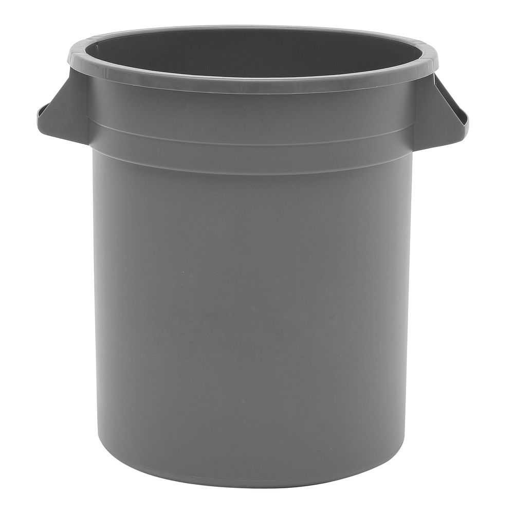 HUBERT® Black Plastic Twist-On Trash Can Dolly For 20-55 gal Trash Cans ...