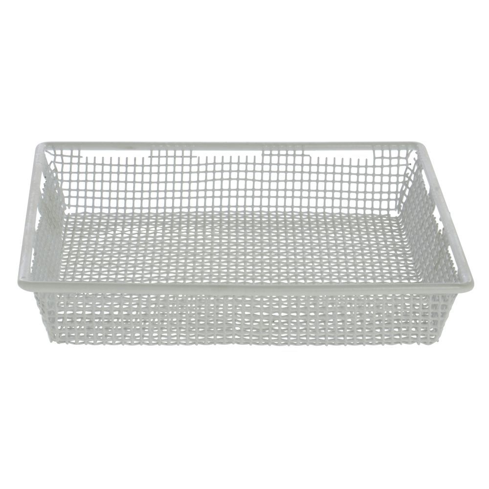 Expressly HUBERT® Square Stainless Steel Wire Mesh Baskets - 12"L x 12 ...
