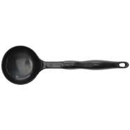 Vollrath 6 oz Round Black Nylon High-Heat Solid Spoodle® Utensil
