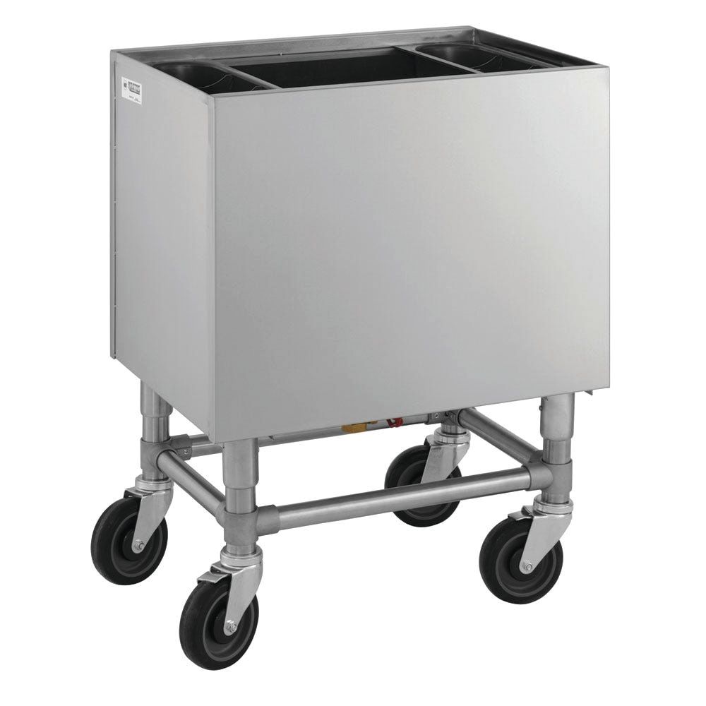 Kratos 32L-013 Portable Ice Bin With Bottle Holders, 100 Lb Capacity ...