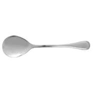 World Buffetware Stainless Steel Solid Serving Spoon - 9 3/4"L