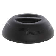 Cambro Shoreline Collection Black Plastic Insulated Dome Cover - 10"Dia ...