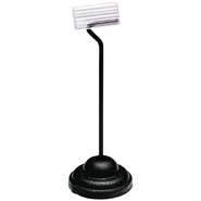 Black Wire Gripper Sign Holder - 6"H