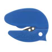 Pacific Handy Cutter Blue Safety Bag Cutter - 3"L x 2 1/4"W