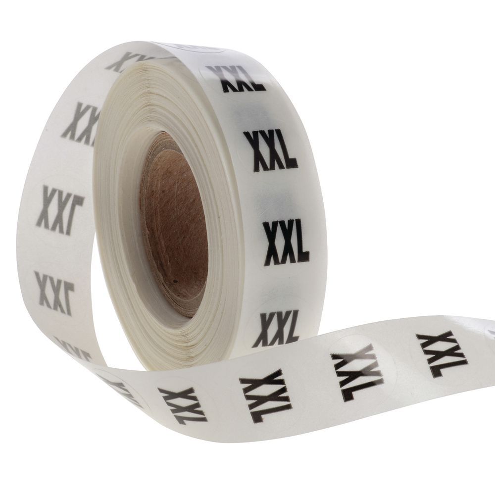 XXL Sizing Labels
