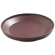 DINEX Turnbury® Insulated Ware Plastic Cranberry Base - 9 1/2"Dia x 1 7/8"H