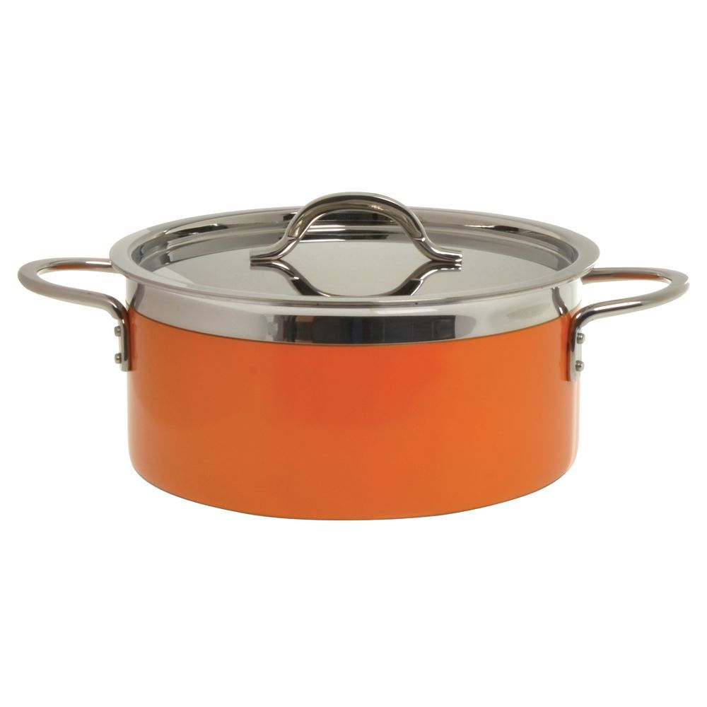Bon Chef 5-Ply Classic Country French Collection 2 3/10 qt Orange ...