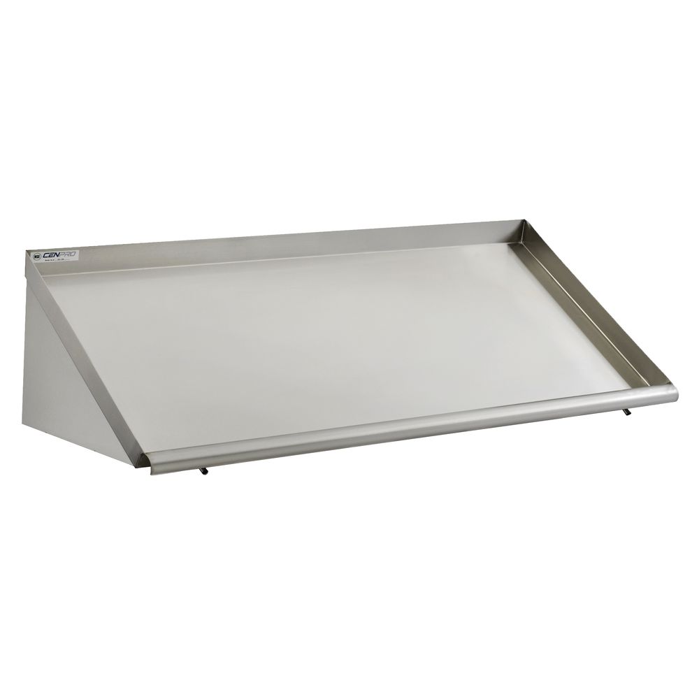 Kratos 32L-138 Wall-Mounted Slanted Rack Shelf - 42"W x 22-1/2"D x 13"H