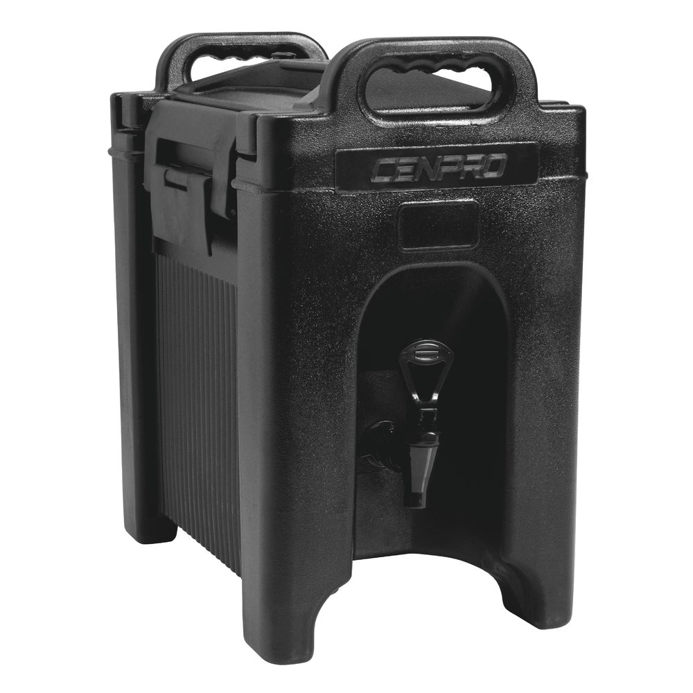 CenPro 29A-151 Insulated Beverage Dispenser, Black - 2-1/2 Gallon Capacity