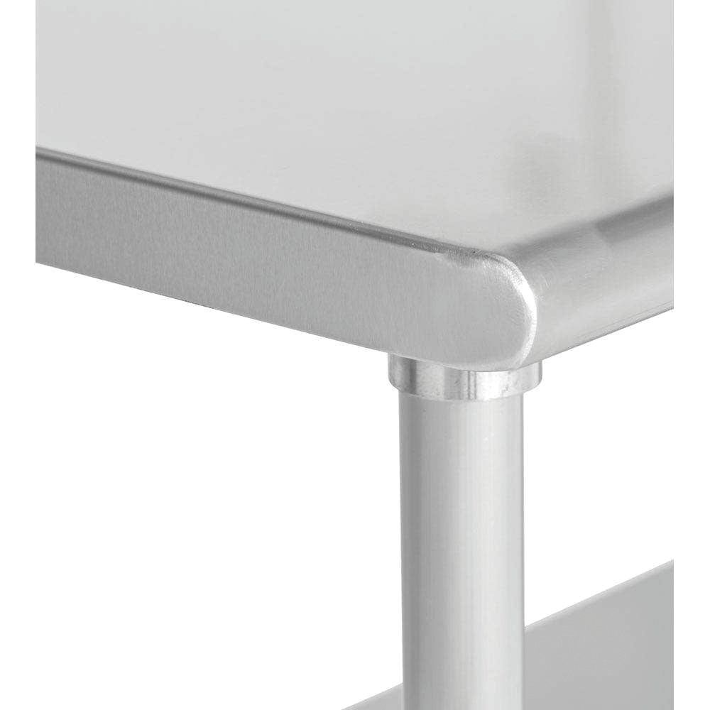 Kratos 18-Gauge Type-430 Stainless Steel Worktable with Undershelf - 30 ...