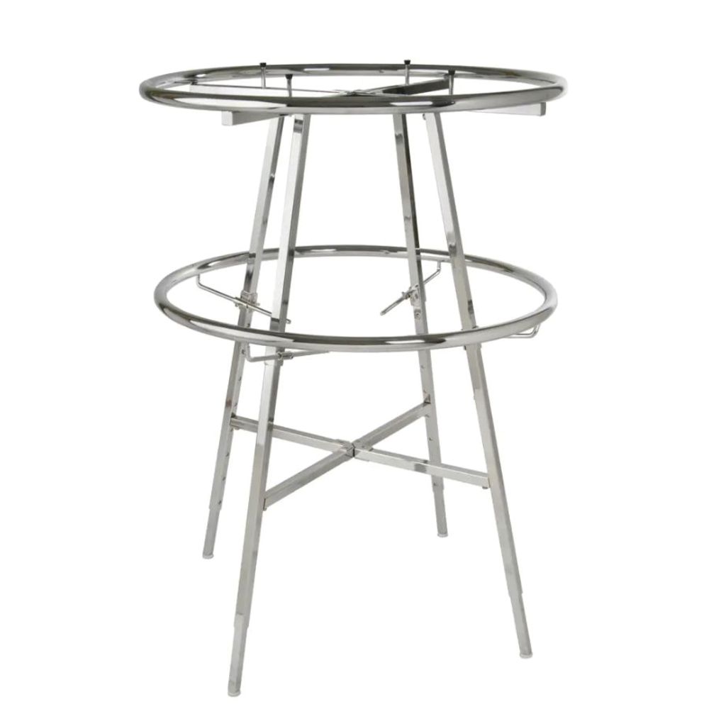 Add-On Hangrail For Round Racks, 42" Dia. With Clamps