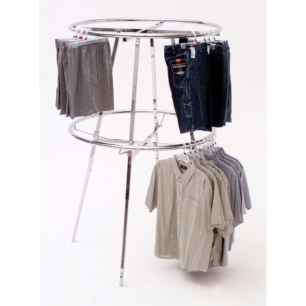 Round Clothing Rack 36 Inch (D)