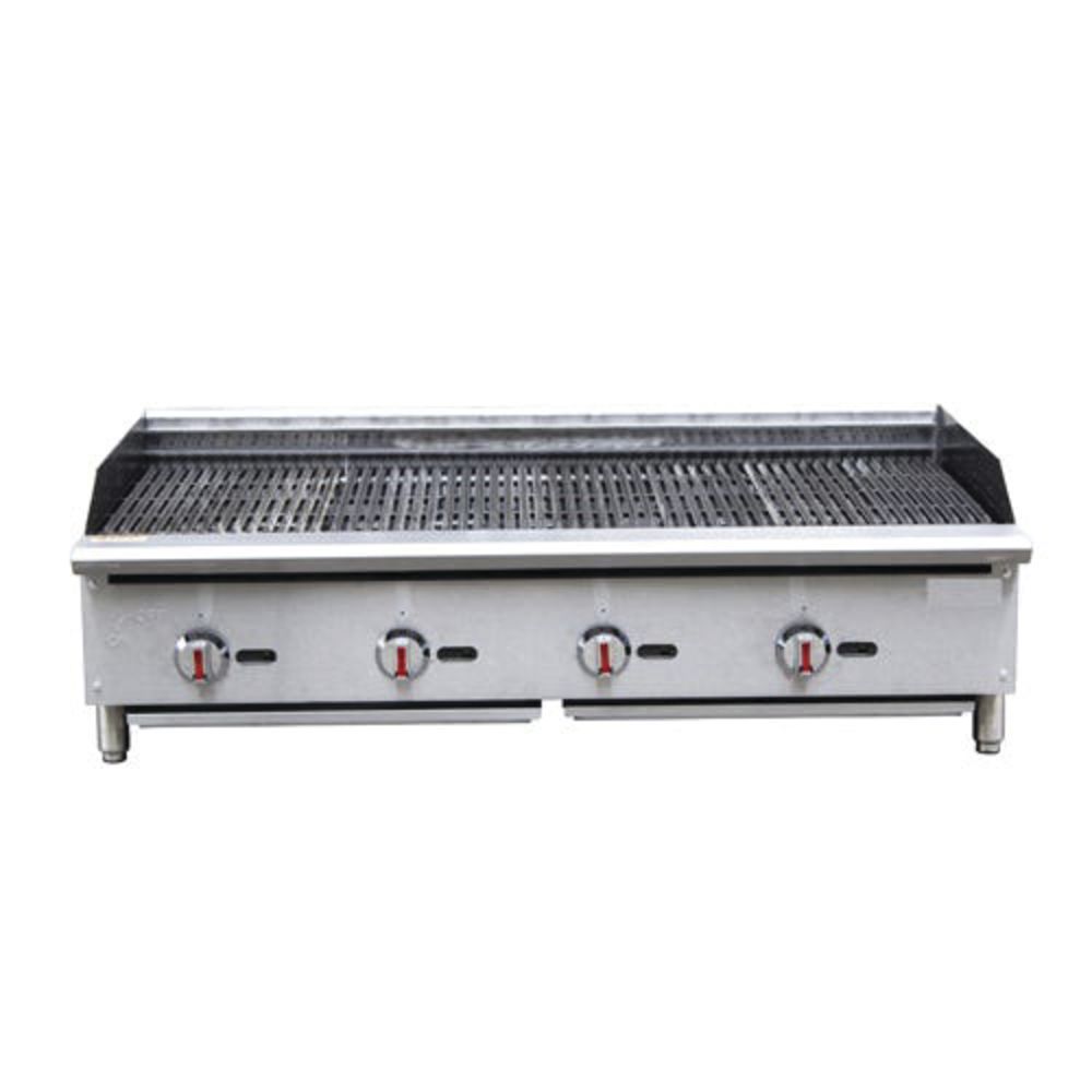 Kratos 29Y-003 Gas Radiant Countertop Charbroiler, 4 Burners, 140,000 ...