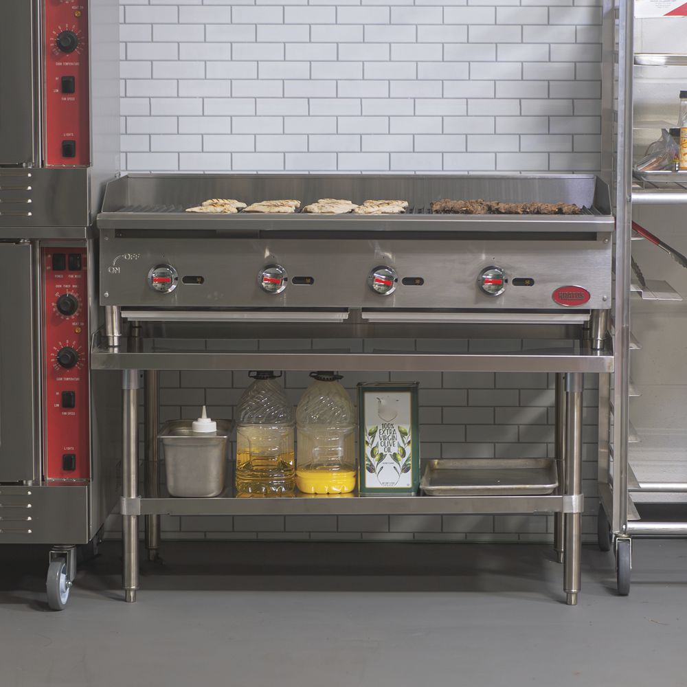 Kratos 29Y-003 Gas Radiant Countertop Charbroiler, 4 Burners, 140,000 ...