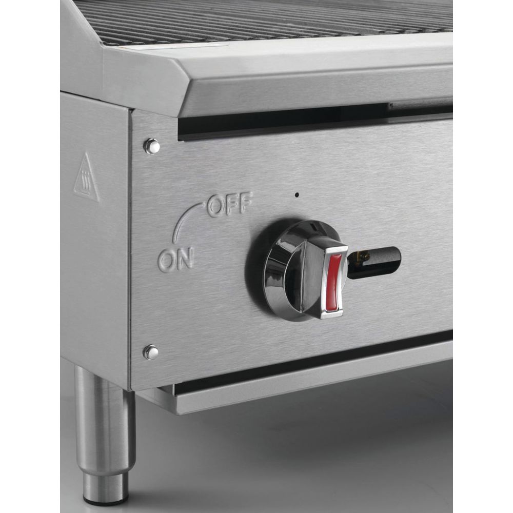 Kratos 29Y-003 Gas Radiant Countertop Charbroiler, 4 Burners, 140,000 ...