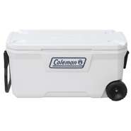 Coleman Wheeled Storage Cooler, 100 QT - 36 9/10"L x 17 1/3"W x 18"H