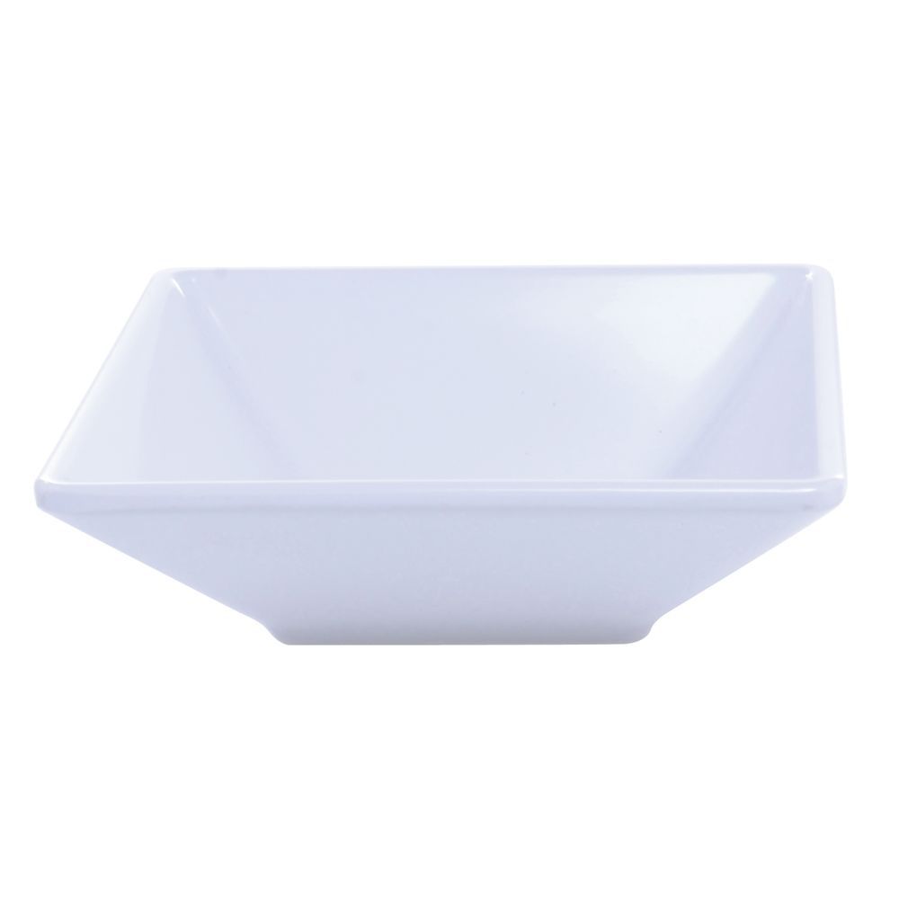 Elite Urban Naturals 22 oz Square White Melamine Bowl