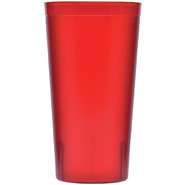 Cambro® Colorware 32 oz Ruby Red SAN Plastic Tumbler