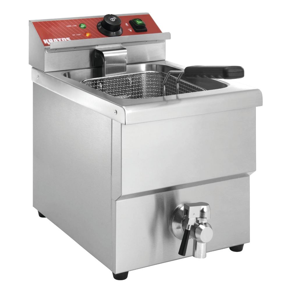 Kratos 29Y-015 Electric Countertop Fryer, Single-Tank, 15 Lb Capacity ...