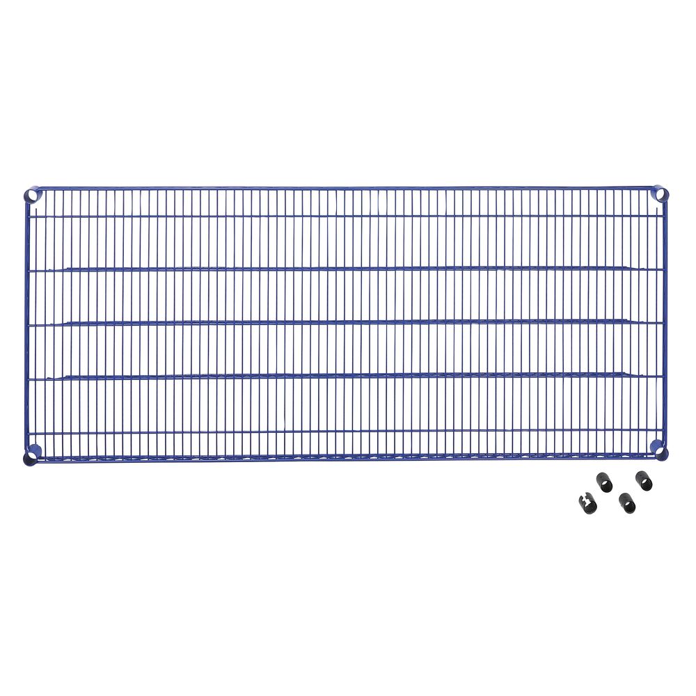 CenPro 30V-998 Heavy Duty Wire Shelf, Blue Epoxy Finish, 1,000 Lb - 54 ...