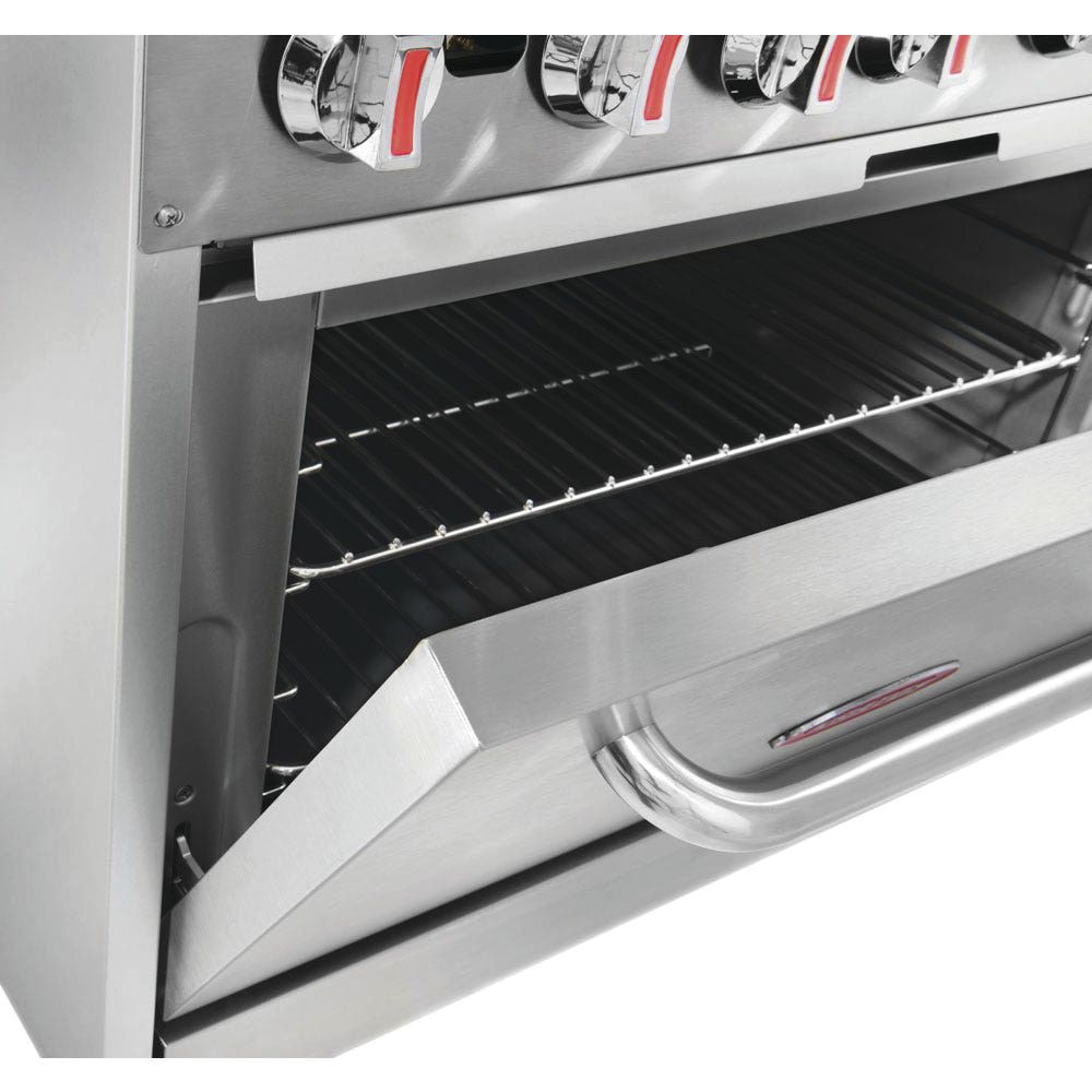 Kratos 29Y-044-NAT Gas Range, 6 Burners - 36"W x 32 3/5"D x 60 2/5"H