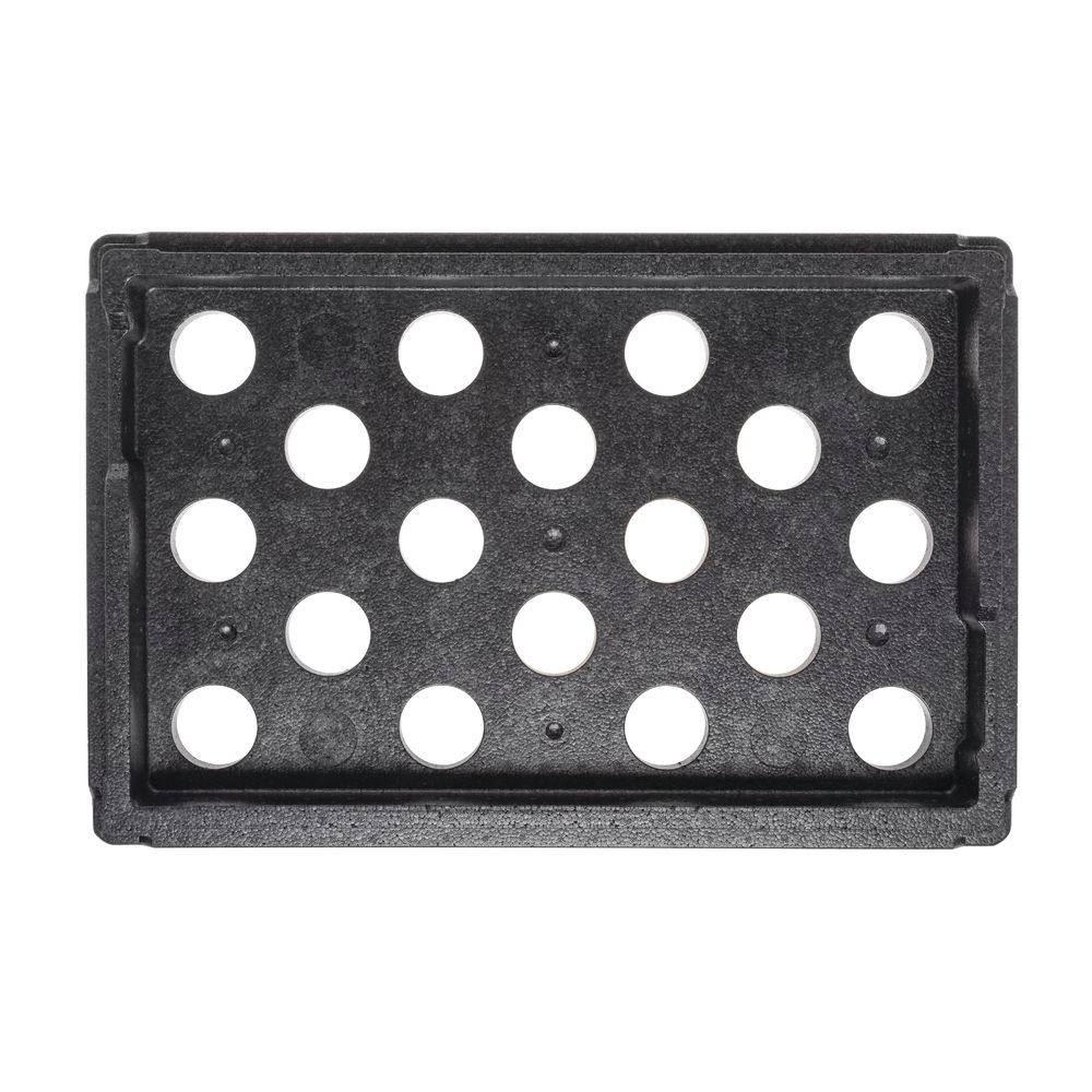 Cambro Cam GoBox® Black Plastic Top Loading Pan Carrier With Flip Lid ...