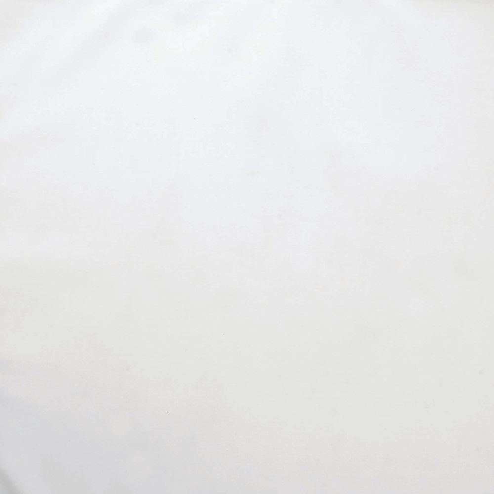 Visual Textile Round White Spun Polyester Tablecloth - 90"Dia
