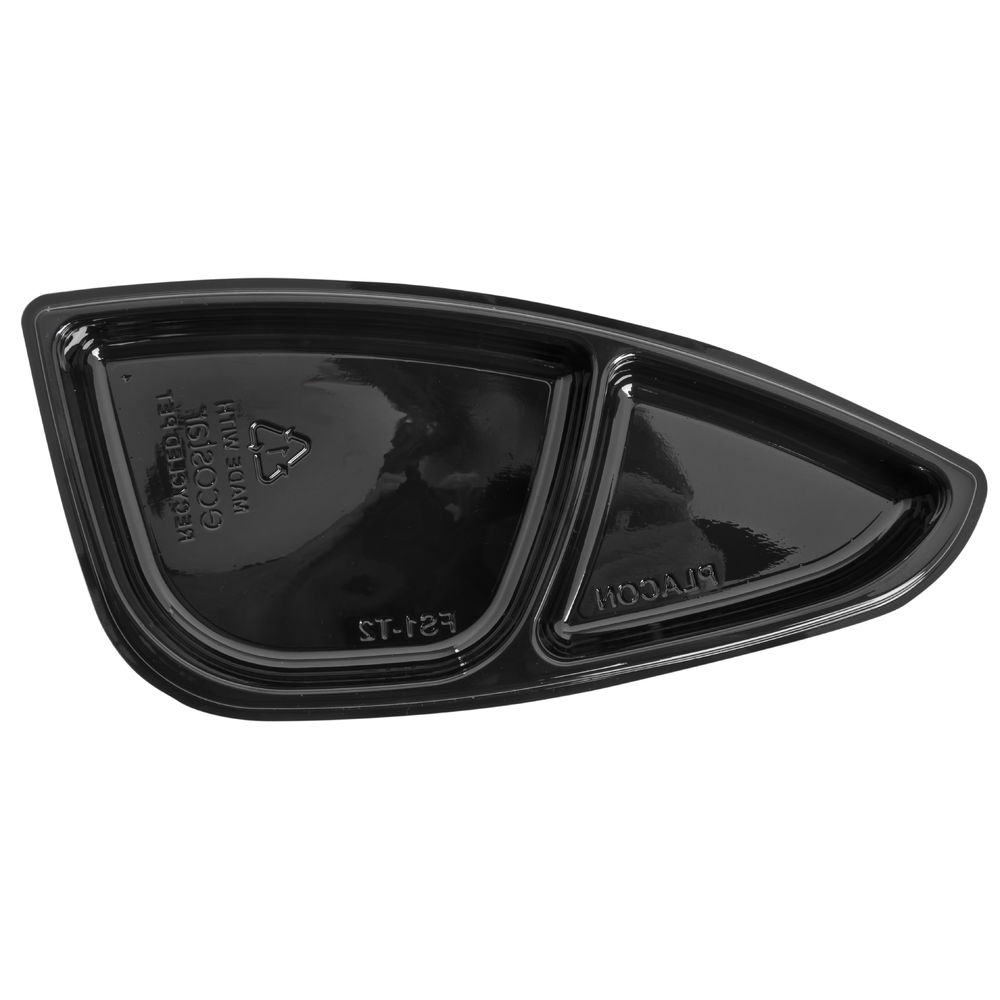 Fresh 'n Clear Selectables™ Black Plastic 2-Compartment Corner Insert ...