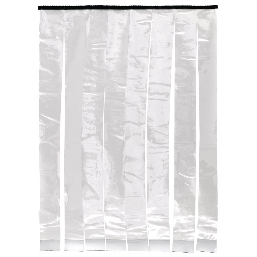 Clear Plastic Refrigerated Case Night Cover - 48"W x 72"L