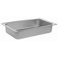 HUBERT® 24 Gauge Stainless Steel Full Size Water Pan - 4 3/8"D