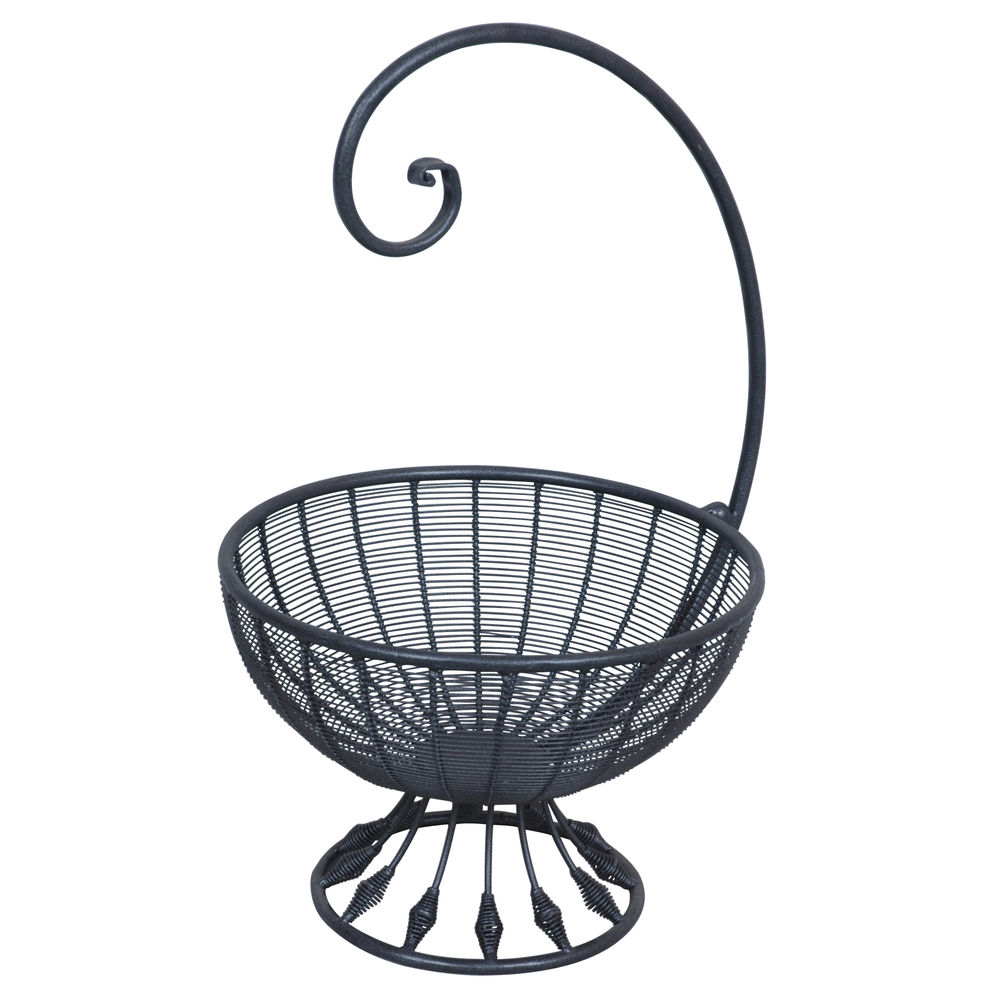 Expressly HUBERT Round Silver Wire Basket - 10 1/4Dia x 4H