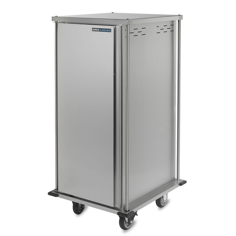 New Age Aluminum Meal Tray Return Cart - 22 7/8"L x 31 1/4"D x 59 1/4"H
