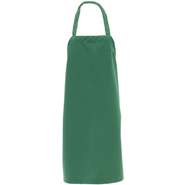 Pinnacle Textiles Forest Green Polyester Bib Apron - 33"L x 29"W