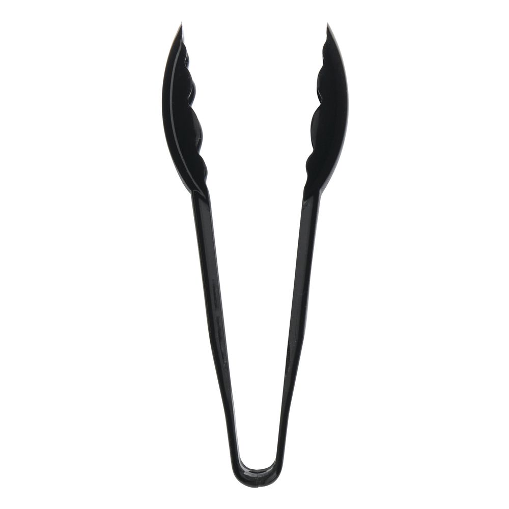 HUBERT® Scalloped Plastic Serving Tongs - 6"L x 3/4"W x 1 1/4"H