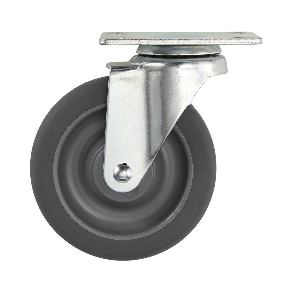 Kratos 5" Swivel Plate Caster without Brake for Holding Cabinets