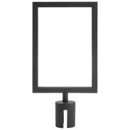 Barrier Post Sign Frame