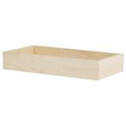 Cal-Mil Blonde Collection Modular Display Box - 6"L x 12"W x 2"H