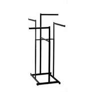 4 Way High Capacity Clothing Rack