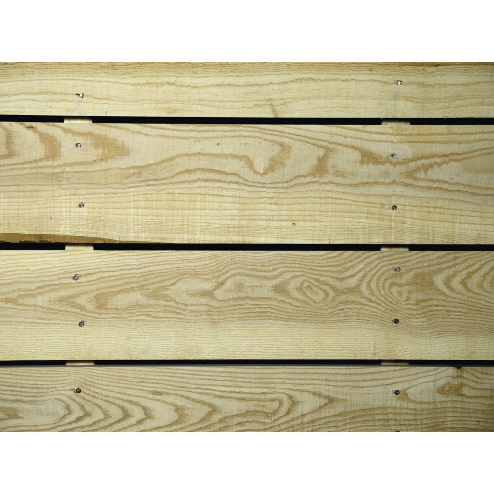 Pine Slatwall Panel, 8' x 4'