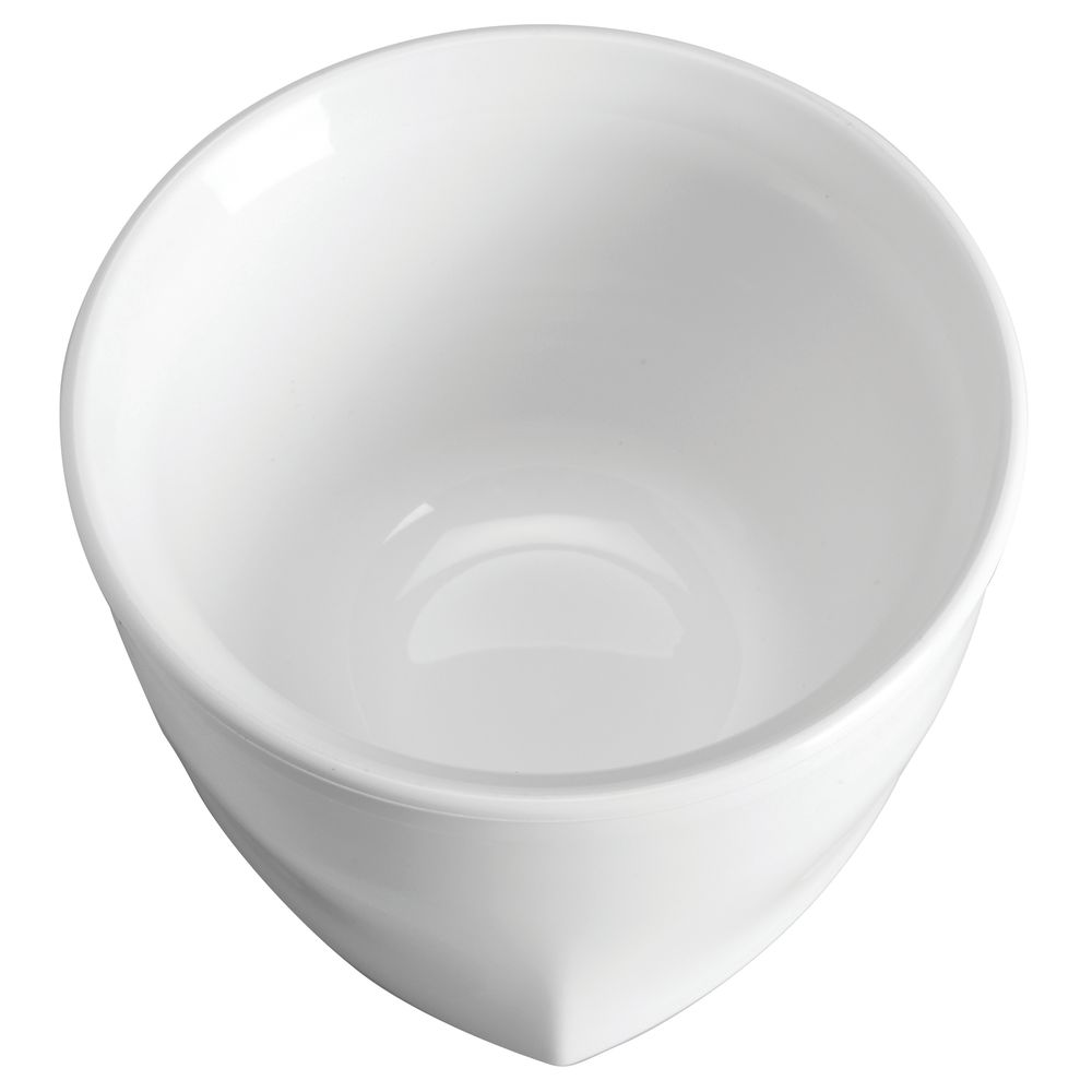 Cambro Harbor Meal Delivery System 5 Oz White Polypropylene Insulated Bowl - 3 1/2"Dia x 2 3/8"H