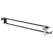 Trion Black Spring-Loaded Pusher Hooks - 16"L